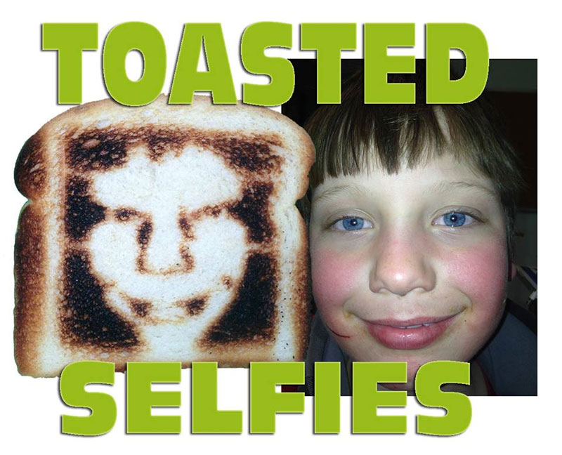 Grille ton "selfie" sur tes toasts !! | Bob le Chef