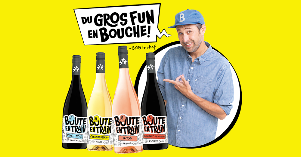 Le vin Boute-en-train • Par Bob le Chef