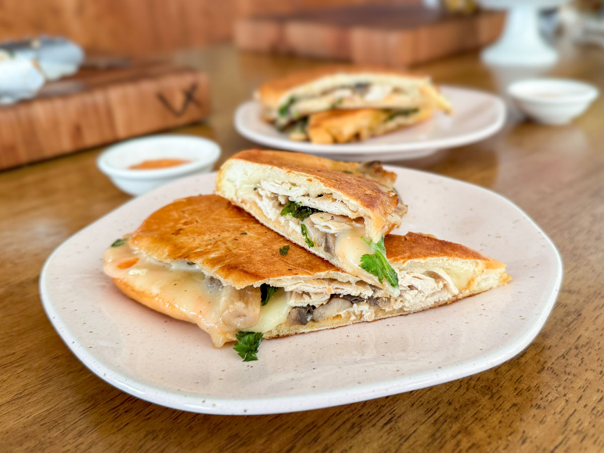 Panini poulet et champignons | Bob le Chef